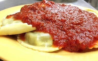 Small Beef Stuffed Ravioli | Via Sofias Italian Kitchen