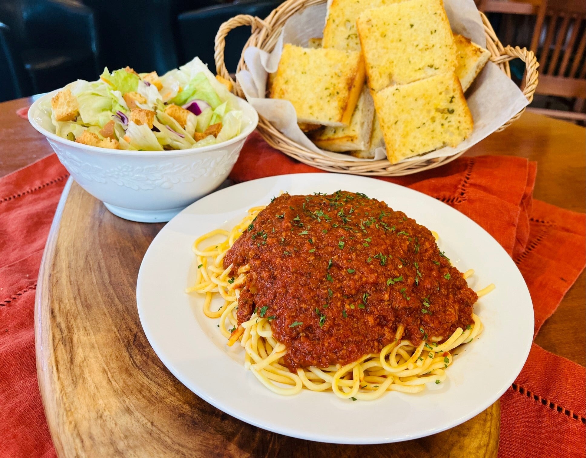 Spaghetti Dinner | Via Sofias Italian Kitchen