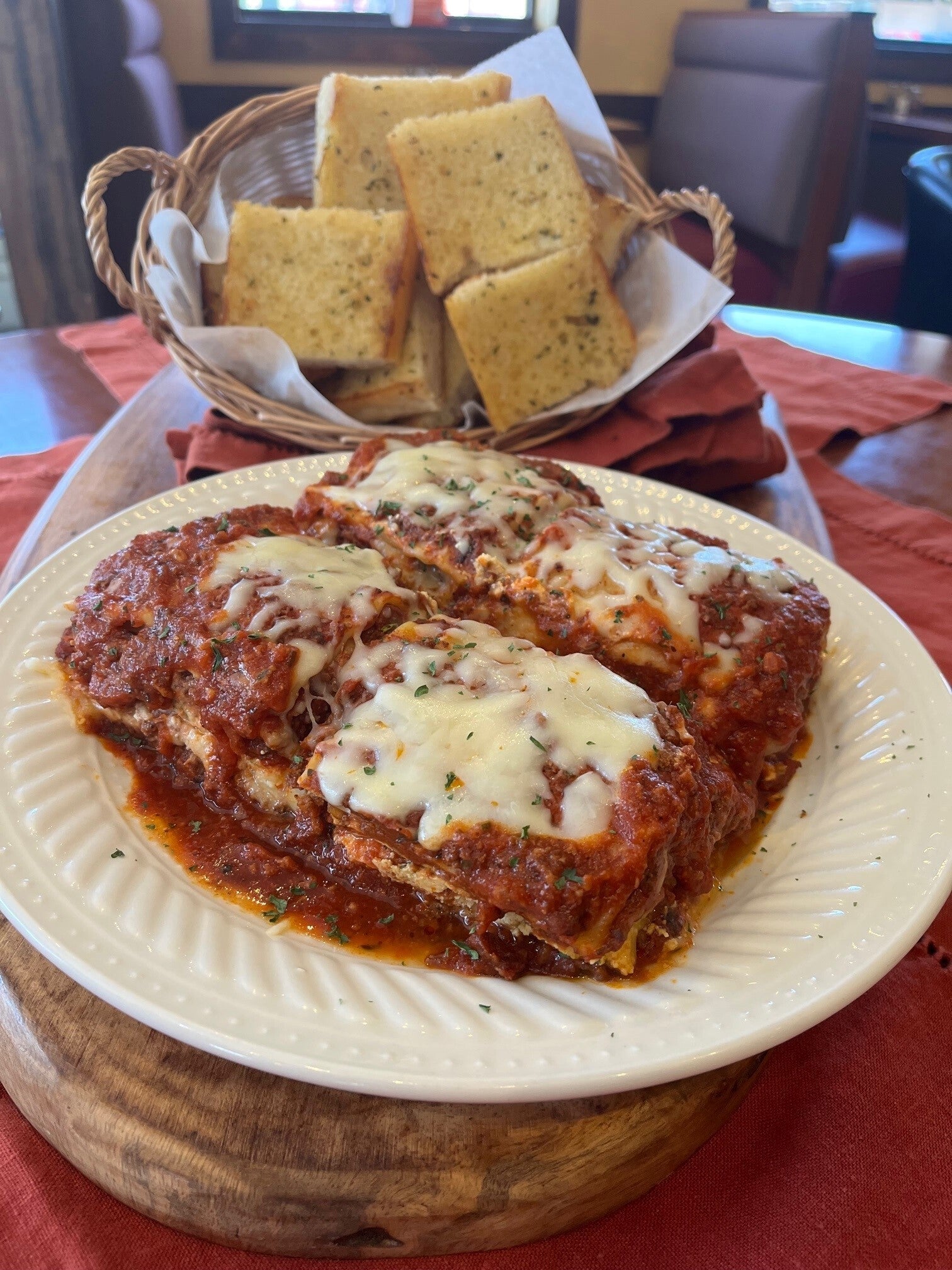 Jumbo Family Lasagna Special | Via Sofias Italian Kitchen